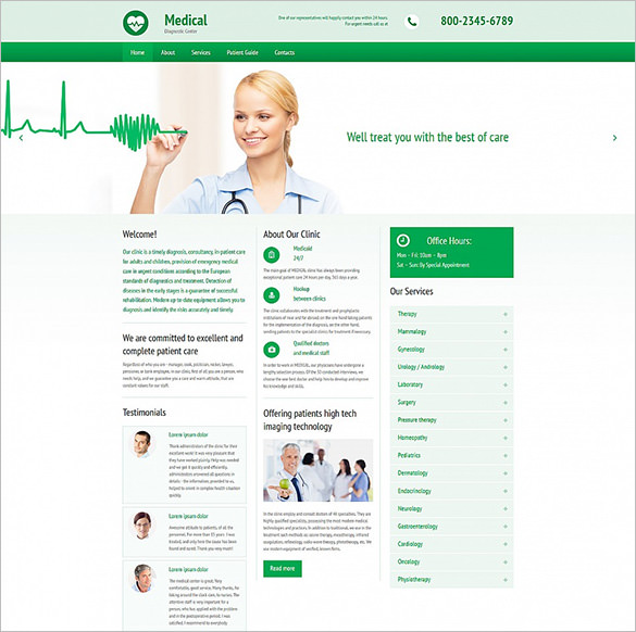 14+ Medical PHP Themes & Templates
