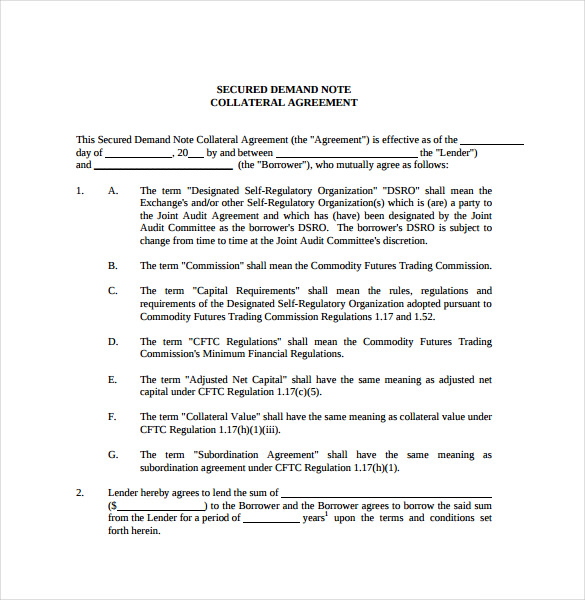 Demand Note Template – 5+ Free Word, PDF Format Download!