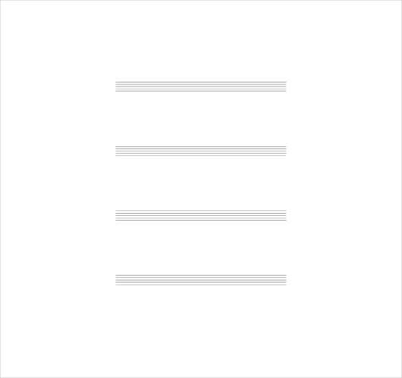 Musical Note Template – 9+ Free PDF, EPS Format Download!