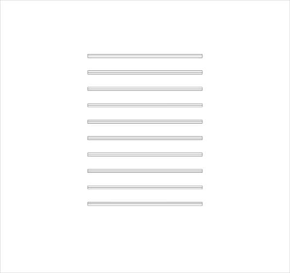 Musical Note Template – 9+ Free PDF, EPS Format Download!