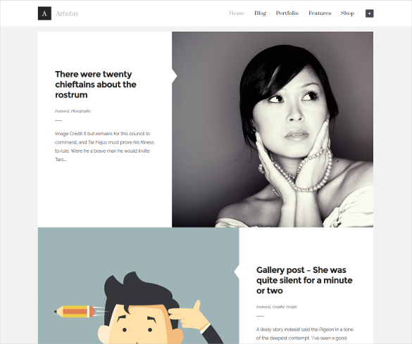 23+ Portfolio Blog Themes And Templates
