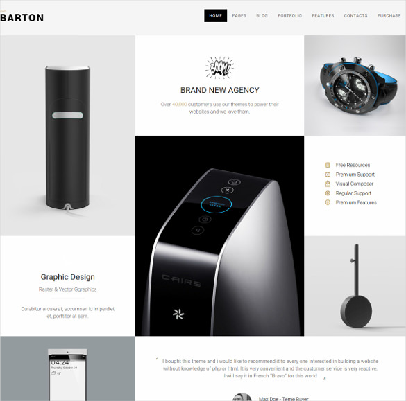 36+ Portfolio Website Themes & Templates