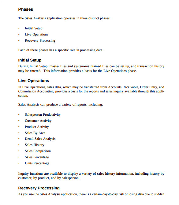 Sales Analysis Template - 10+ Free Word, Excel, PDF Format Download!