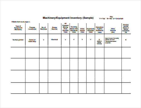Inventory Template – 25+ Free Word, Excel, PDF Documents Download ...