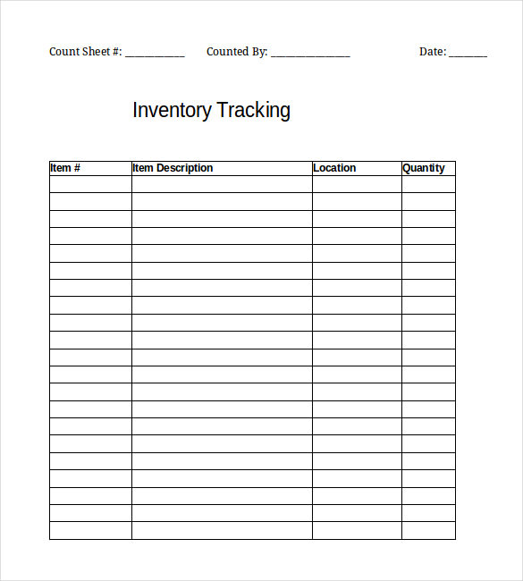 Inventory Template – 25+ Free Word, Excel, PDF Documents Download ...