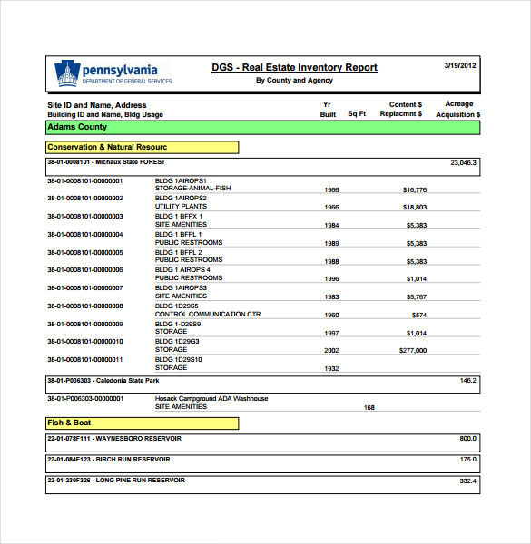 Inventory Template – 25+ Free Word, Excel, PDF Documents Download ...