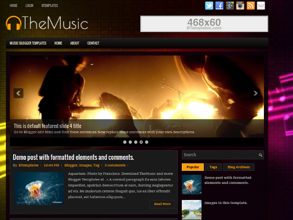 15+ Free Blog Themes & Templates