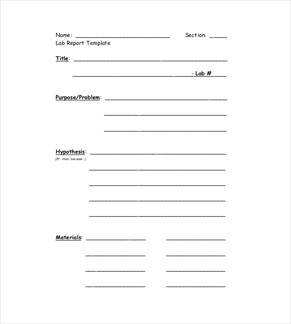 68+ Report Templates- PDF, Word, Pages, Excel