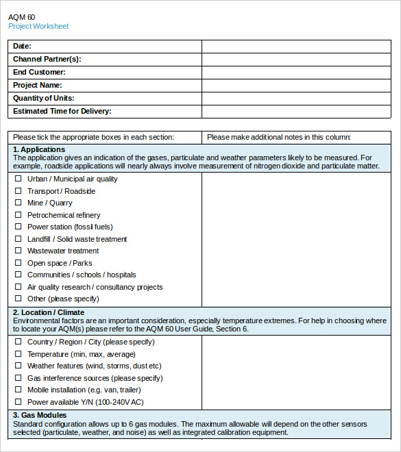 WorkSheet Template - 10+ Free Word, Excel, PDF Documents Download!