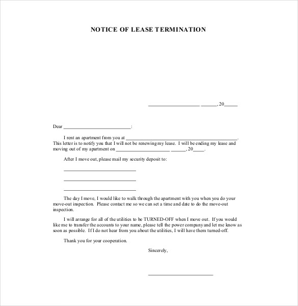 17+ Lease Template - DOC, PDF