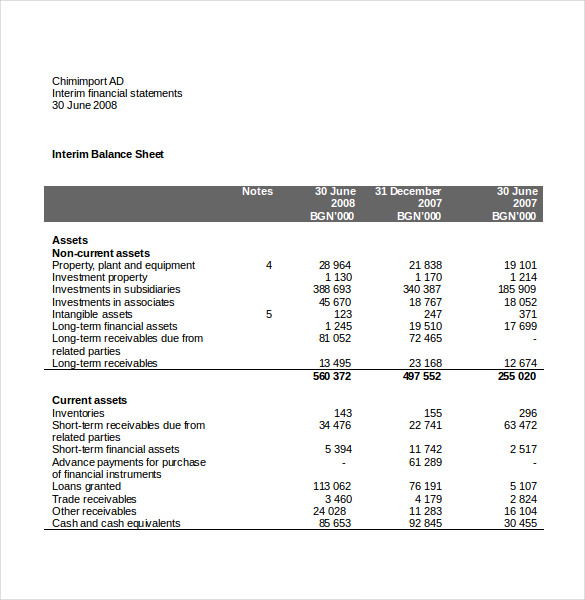 Income Statement Template - 23+ Free Word, Excel, PDF Format Download