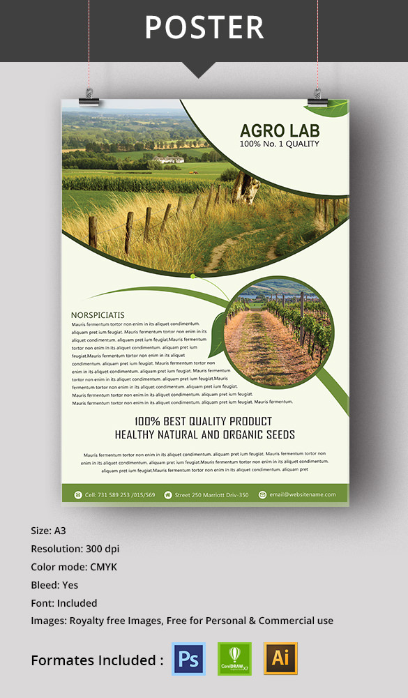 18+ Agriculture Templates & Designs - Free PSD, AI, CDR, HTML Format ...