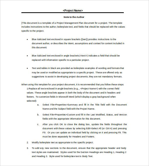 16 Project Template DOC PDF PPT