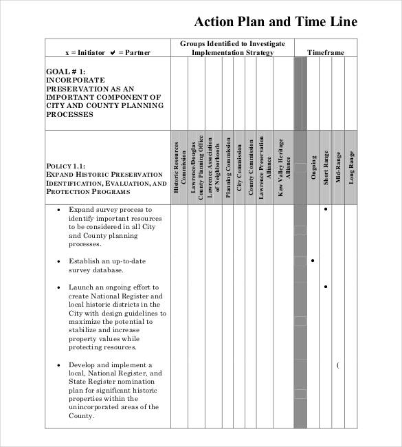 90+ Action Plan Templates - Word, Excel, PDF, Apple Pages | Free ...