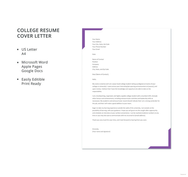 15+ General Cover Letter Templates - Free Sample, Example, Format Download!