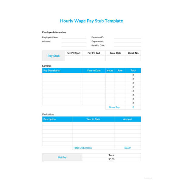 27+ Pay Stub Templates - Samples, Examples & Formats Download!