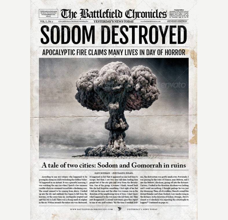 12+ Old Newspaper Template - Free PSD, EPS, Indesign Documents Download!