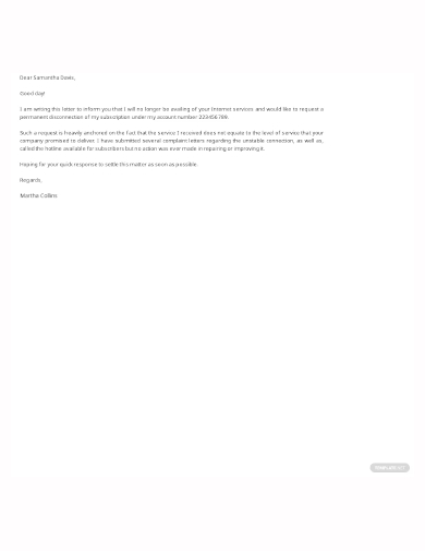 14+ Termination of Services Letter Templates - PDF, DOC