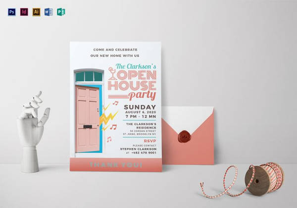 23+ Housewarming Invitation Templates - PSD, AI