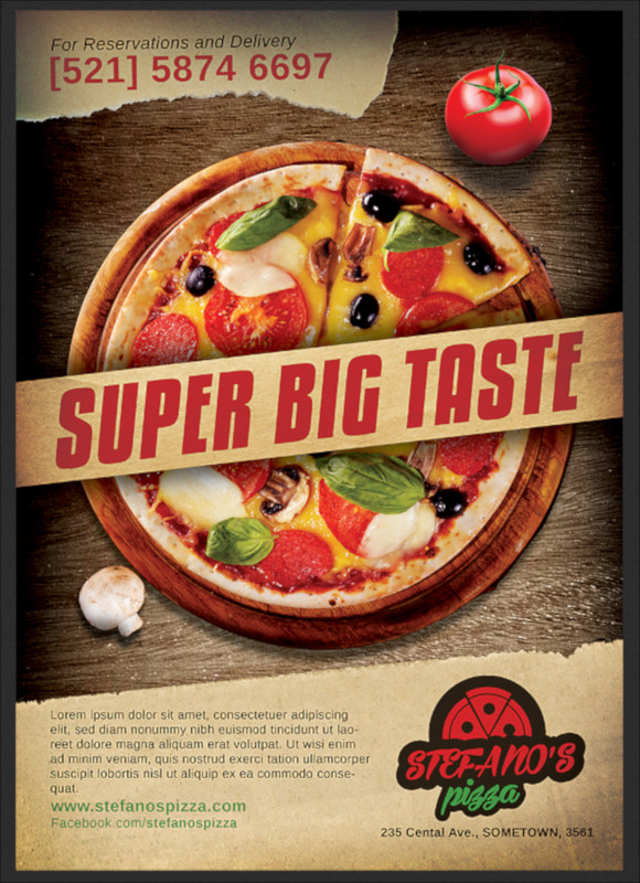 40 Pizza Flyers PSD AI Vector EPS Format Download Free Premium 