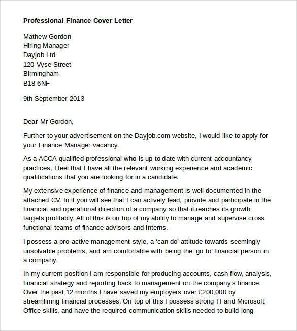 54 Simple Cover Letter Templates PDF DOC Free Premium Templates