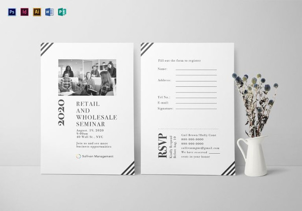 17+ Seminar Invitation Templates - Word, PSD, AI, EPS, Pages, Publisher