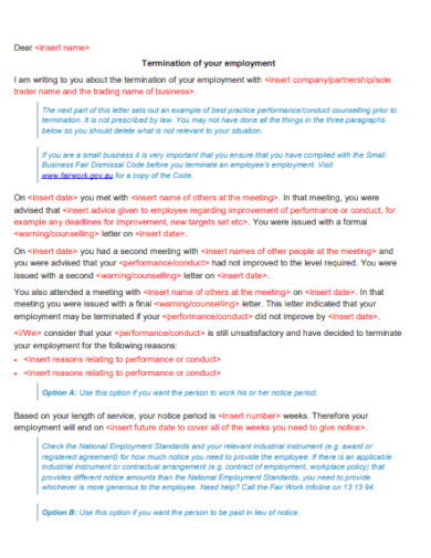 11+Partnership Termination Letters - Word, PDF Documents Download!