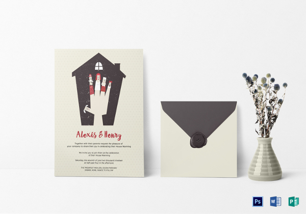 23+ Housewarming Invitation Templates - PSD, AI