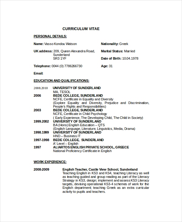 6+ Proofreader Resume Templates - PDF, DOC