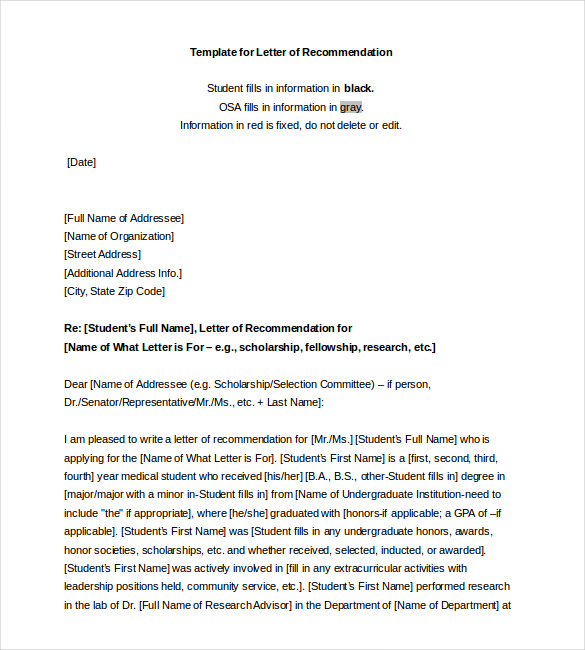 25+ Reference Letter Templates - DOC, PDF