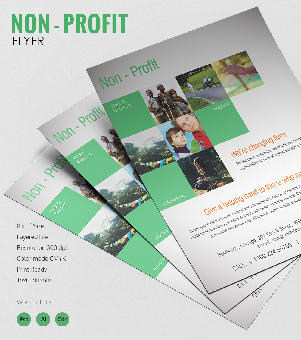 Non Profit Flyer Templates