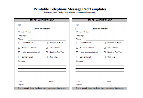 19+ Message Template - Free Word, PDF Documents Download!