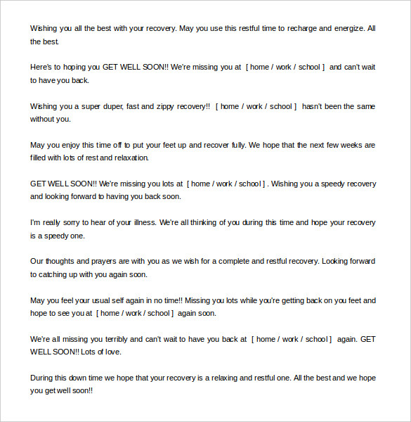 19+ Message Template - Free Word, PDF Documents Download!