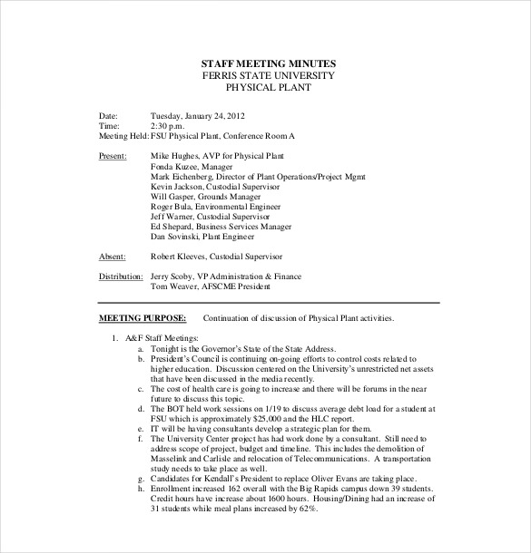 26+ Minutes Templates - Word, Excel, PDF