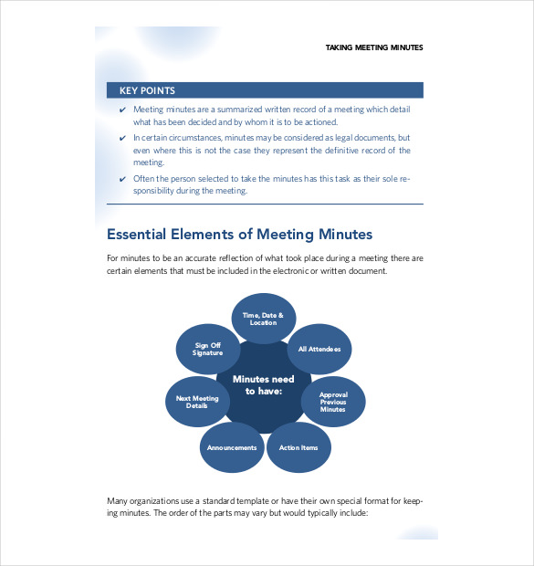26+ Minutes Templates - Word, Excel, PDF