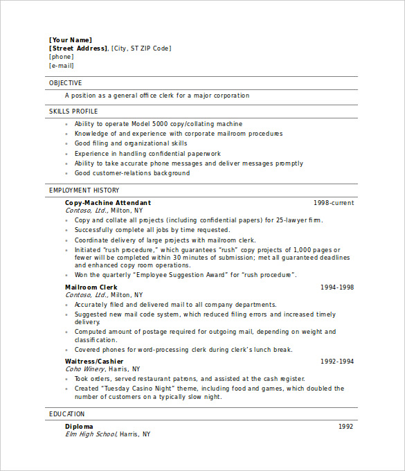 6+ Writing Templates - Word, PDF