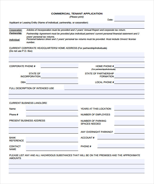 Rental Application- 21+ Free Word, PDF Documents Download!