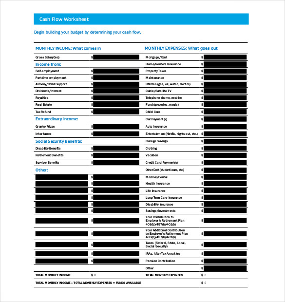 12 Simple Budget Templates Free Sample Example Format Download 