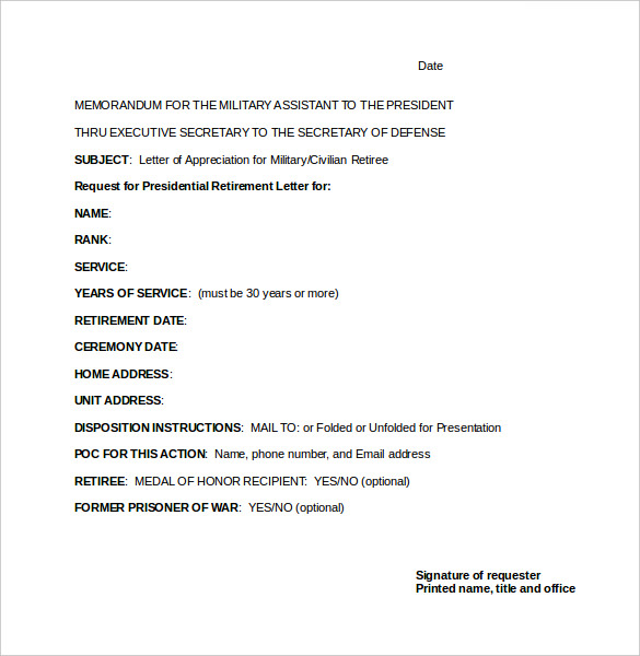23+ Retirement Letter Templates - Word, PDF