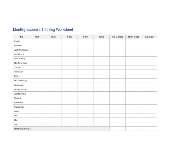 11 Expenditure Budget Templates Word PDF Excel