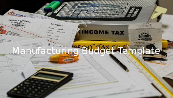 Manufacturing Budget Template - 12+ Word, Excel, PDF Documents Download