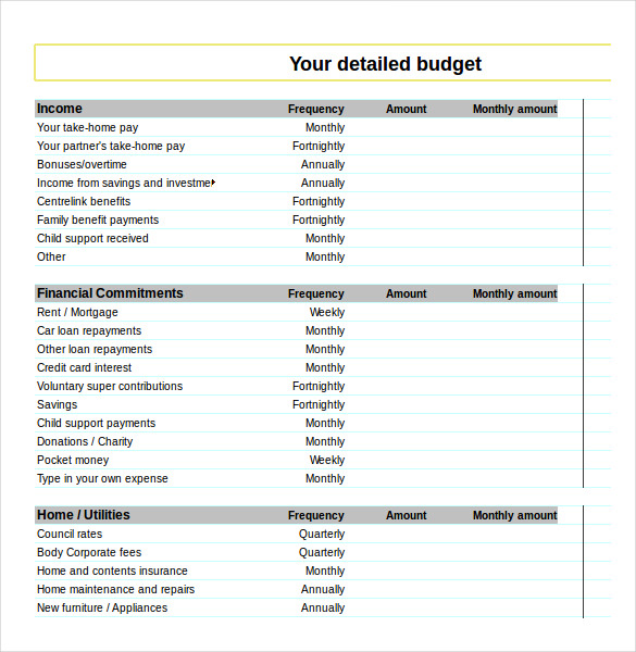 Best Personal Budget Template For Mac Bxaherbal