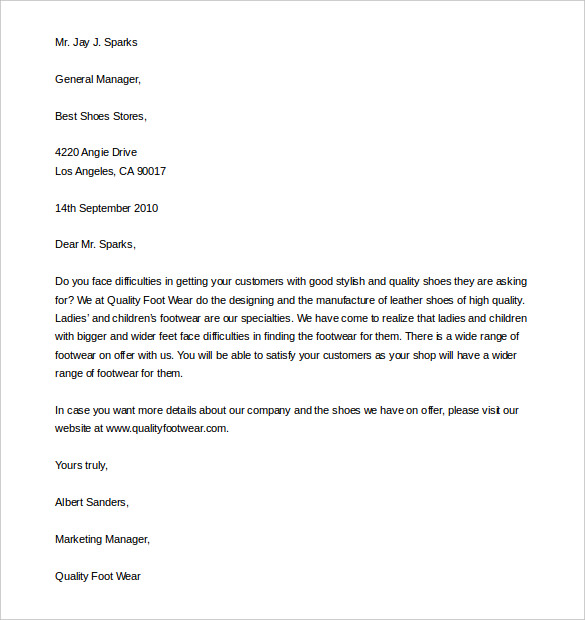 11+ Sales Letter Template - DOC, PDF