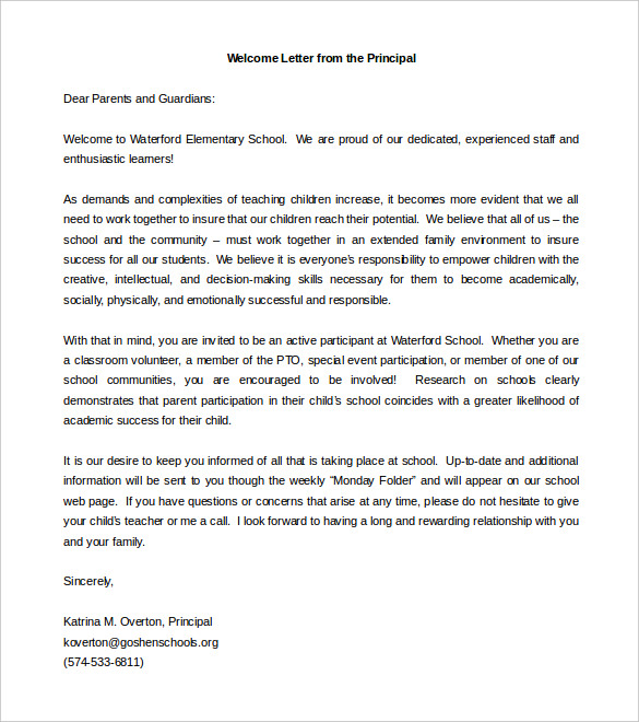 14+ Parent Letter Template in Word | Google Docs | PDF