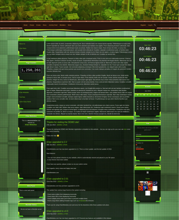 9+ Creative Minecraft Website Themes & Templates