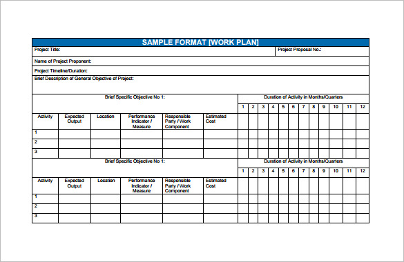 Financial Plan Template Professional Word Templates