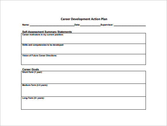 Career Development Plan Template - 22+ Free Word, PDF Documents Download!