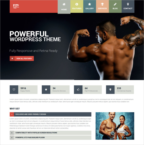 29+ Sports Website Themes & Templates