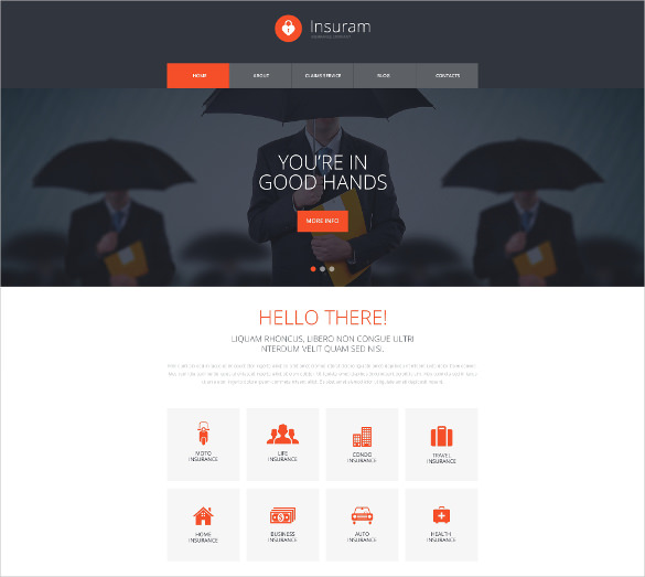 26+ Insurance Website Themes & Templates