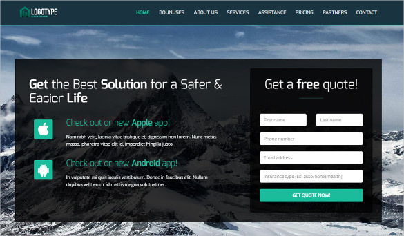26+ Insurance Website Themes & Templates | Free & Premium Templates